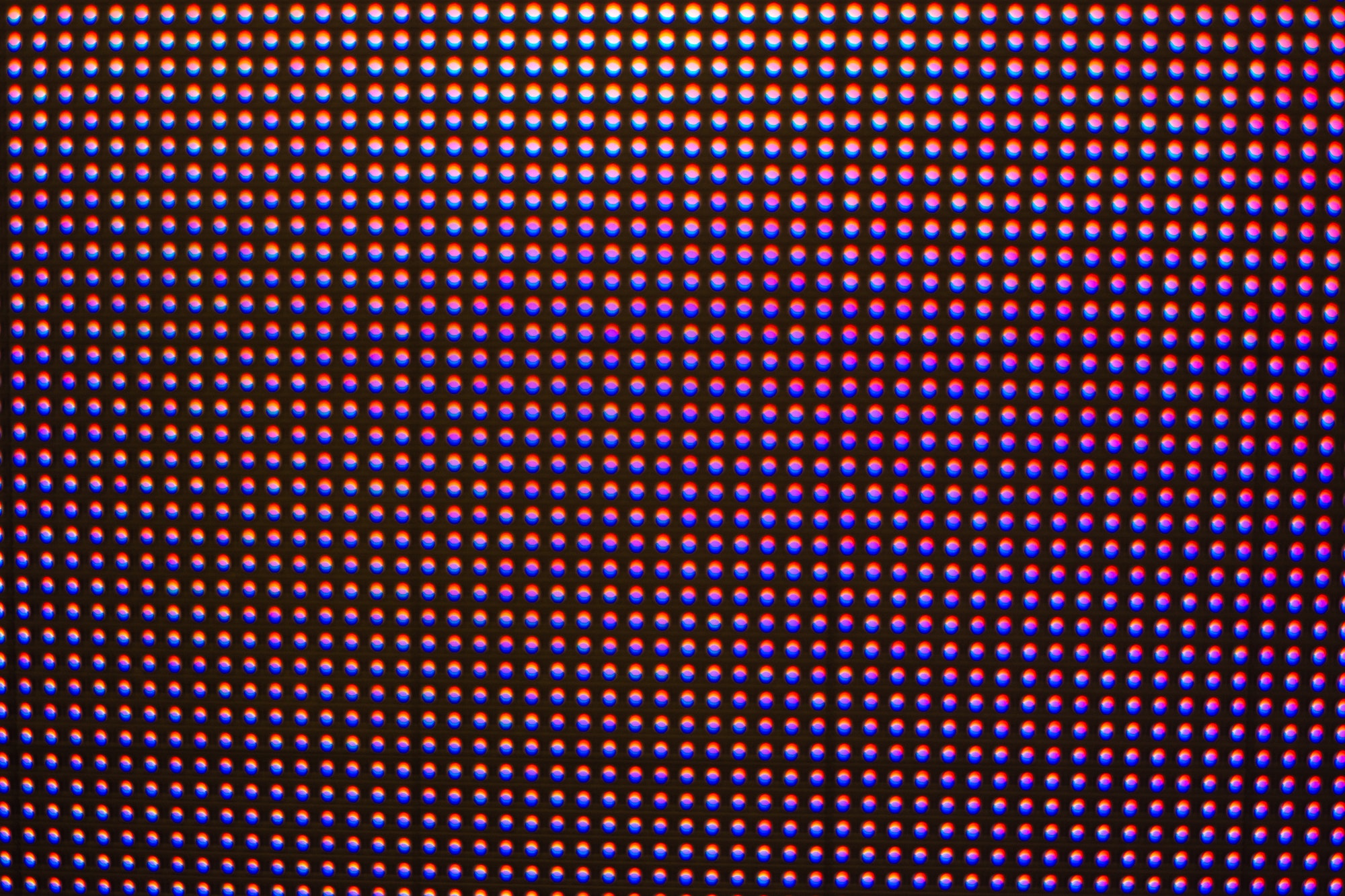 LED screen closeup texture with lots of tiny lights – dot-arc.com